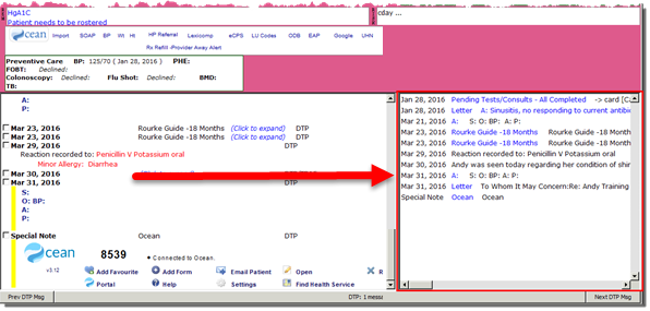 2. Records Menu Options