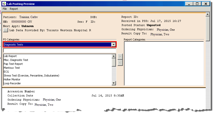 3. Categorizing Reports