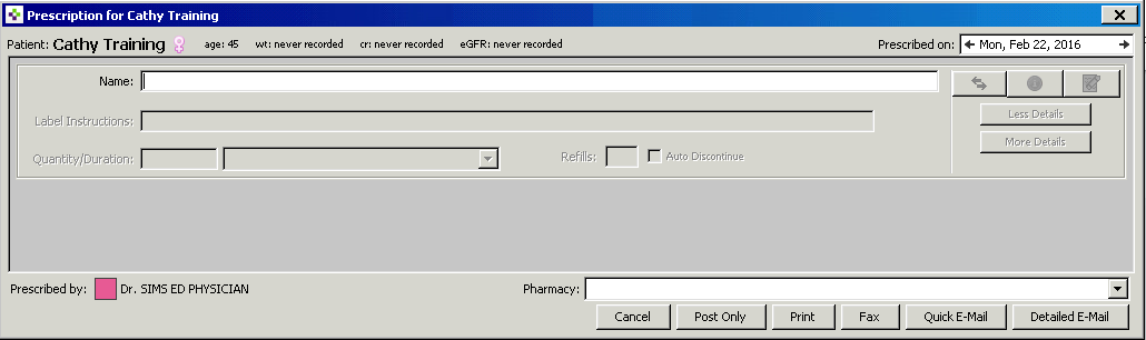 2. Prescribing Medications for the First Time