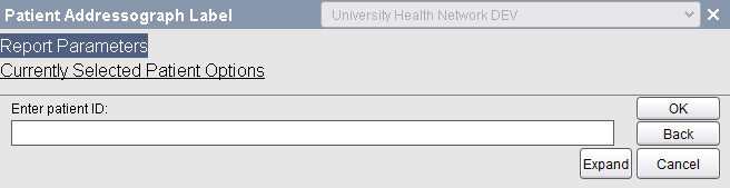 RNs - Printing Patient Labels